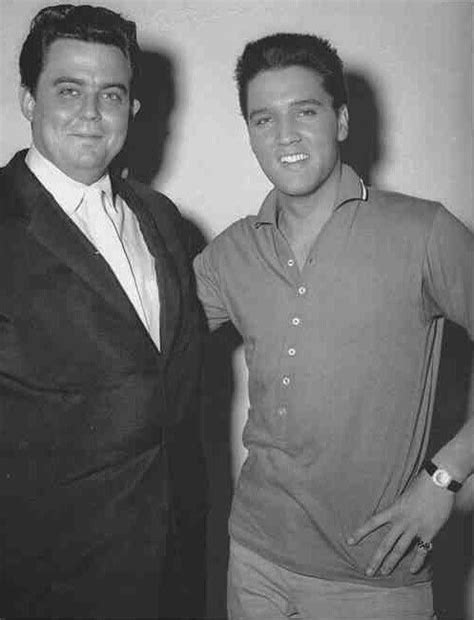 Lamar Fike With His Boss Elvis Presley Elvis Young Elvis