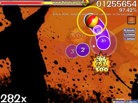 Osu Linkin Park In The End Hard Hidden Youtube