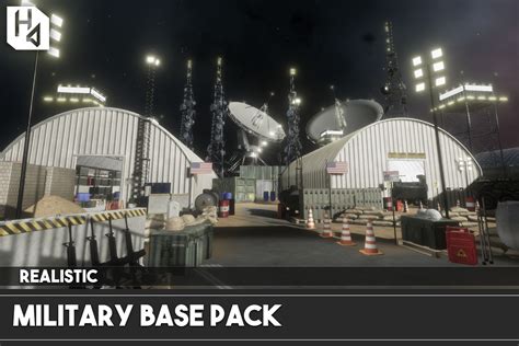Military Base Pack Hq 3d Environments Unity Asset Store