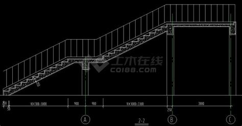 整套钢结构过街天桥cad施工方案图纸 施工方案 土木在线