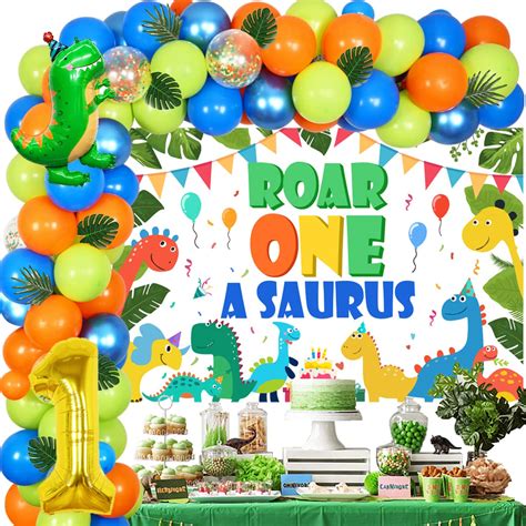 Buy One A Saurus Birthday Decorations Dinosaur 1st Birthday