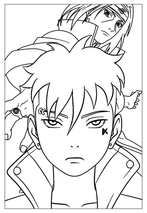 Desenhos Do Boruto Para Colorir E Pintar Tudo Para Colorir