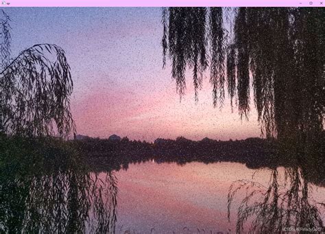 Pythonopencv笔记（八）：图像噪声（椒盐噪声、高斯噪声）椒盐图像噪声 Csdn博客