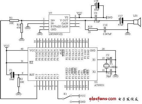 Alarm Generator Circuit Schematic Based C51 Mcu Circuit Diagram Projects