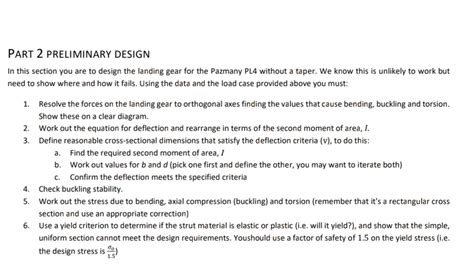 Solved Part 2 ﻿preliminary Designin This Section You Are To