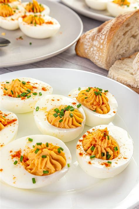 Spicy Deviled Eggs About A Mom