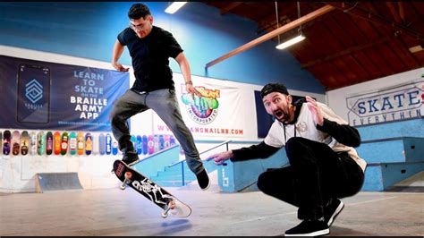 Landing His First Kickflip After 26 Years Youtube