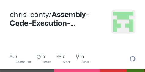 Github Chris Cantyassembly Code Execution Framework