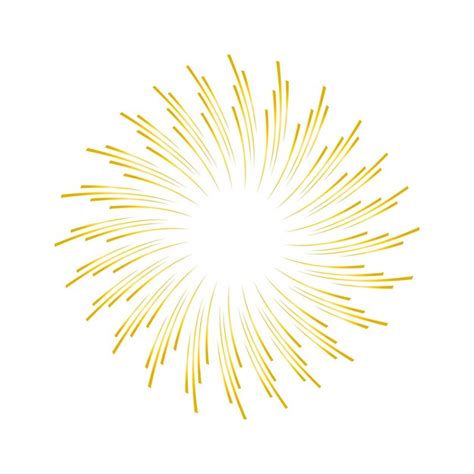Vecteur De Rayons De Soleil Jaune Abstrait Vecteur Premium