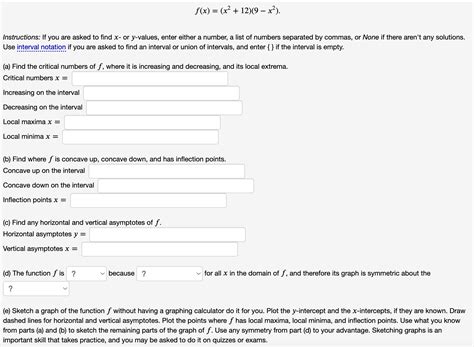 solved e ﻿sketch a graph of the function f ﻿without having