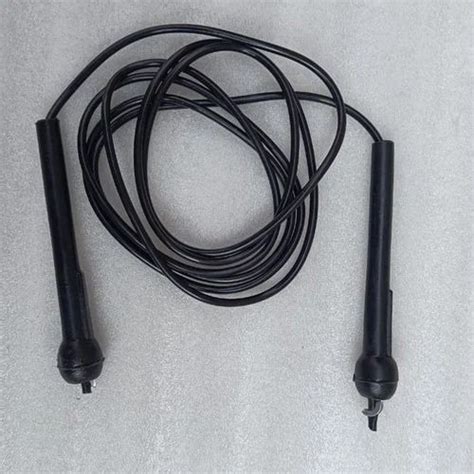 Pvc Black Plastic Skipping Rope For Exercise At Rs 27 In Meerut Id