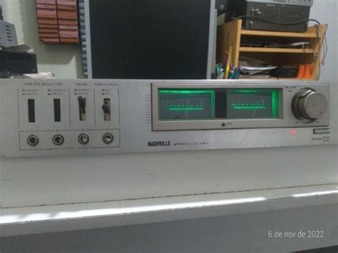 Vu Meter Analógico Em Chassi Nashville Mercadolivre