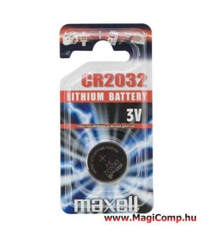 MAXELL gombelem CR Budapest Számítástechnika Hardver