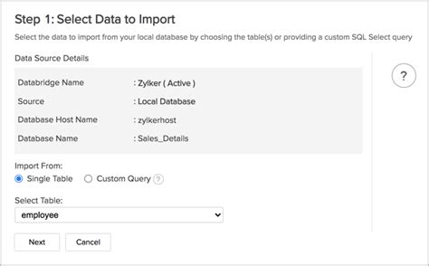 Import Data From Hive Zoho Analytics Help