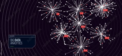 Abstract Big Data Analytics DataViz Business Graph Visualization Business Statistics Math Data