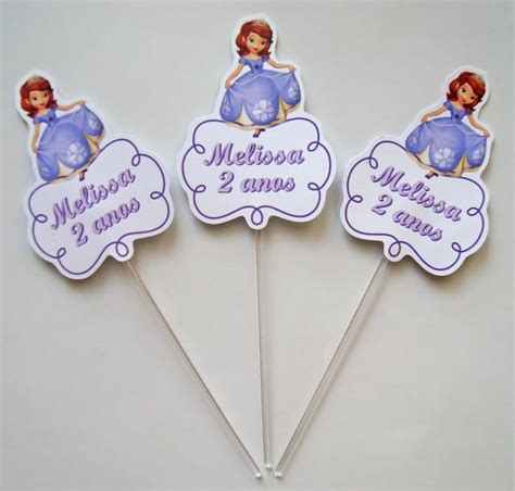 Topper Princesa Sofia Elo Produtos Especiais