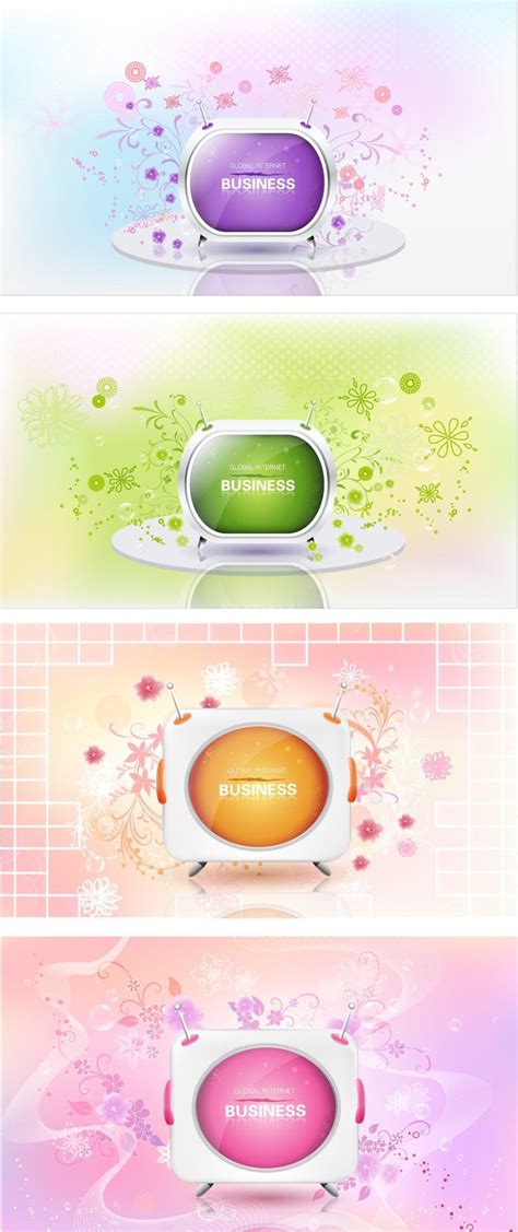 Tv Background Pattern Free Vector Freeimages