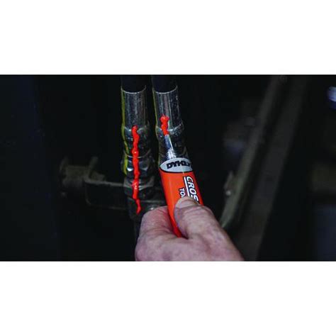 Cross Check Torque Seal Tamper Proof Indicator Paste 1 Oz Tube Orange