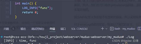 Muduo网络库剖析——日志log类muduo日志 Csdn博客