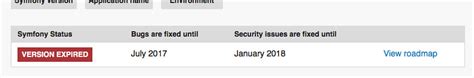 New In Symfony 33 Improved The Profiler Configuration Panel Symfony