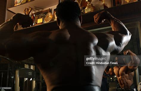 Indian Navy Body Builder Murali Kumar A Winner Of Mr Asia Upto 100 News Photo Getty Images