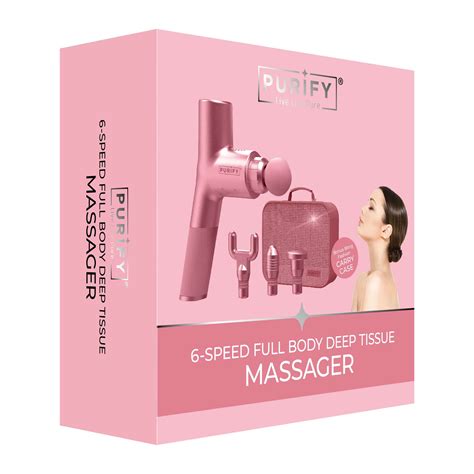 6 Speed Full Body Deep Tissue Massager Purify