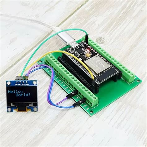 2 Placas De Conexión Esp32 Gpio 1 En 2 Para Narrow Ver De 38 Cuotas