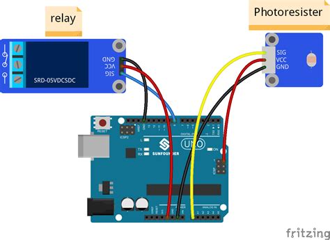 Lesson Photoswitch SunFounder Sensor Kit V For Arduino Documentation