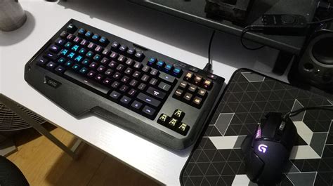 Logitech G410 Atlas Spectrum Gaming Keyboard And G502 Proteus Spectrum