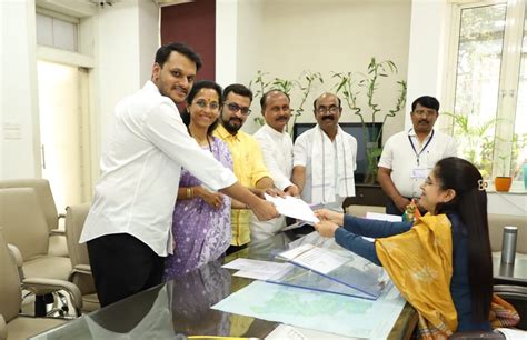 Photos Supriya Sule Files Nomination From Baramati Lok Sabha Seat