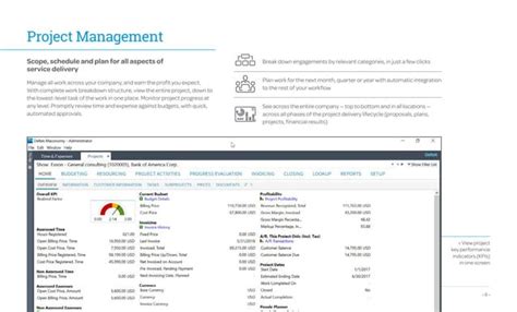 Deltek Maconomy Overview Brochure Ppt