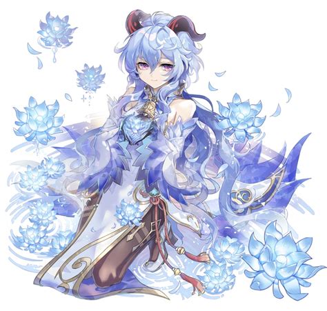 原神甘雨 堆糖美图壁纸兴趣社区