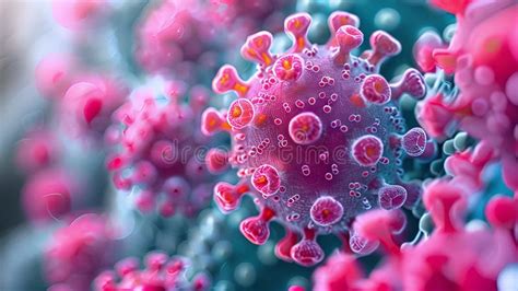 Detailed Macro Photography Unveils Microscopic Viruses In Humans