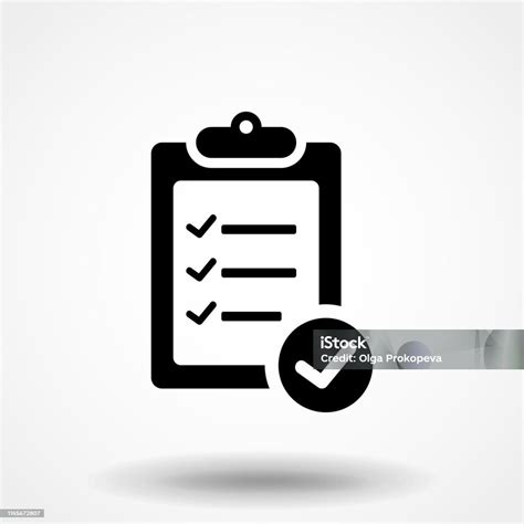 체크 리스트 벡터 아이콘입니다 그래픽 및 웹 디자인에 대 한 절연 검은 그림 0명에 대한 스톡 벡터 아트 및 기타 이미지 0