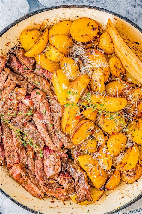 Steak And Potatoes Skillet Averie Cooks