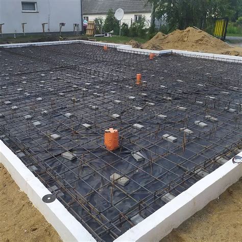 Płyta Fundamentowa O Powierzchni 127 M2 I Obwodzie 48 Mb Watradom