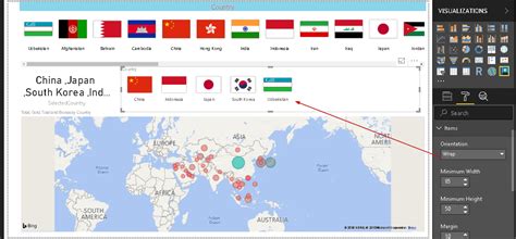 Enlighten World Flag Slicer In Power Bi Desktop