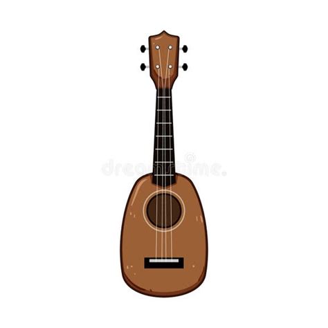 Strings Ukulele Cartoon Vector Illustration Stock Illustration Illustration Of Ukulele
