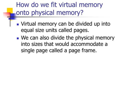 Ppt Virtual Memory Powerpoint Presentation Free Download Id4346870