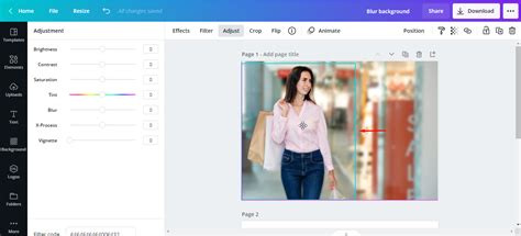 How To Blur Background Of Photo In Canva Design Bundles