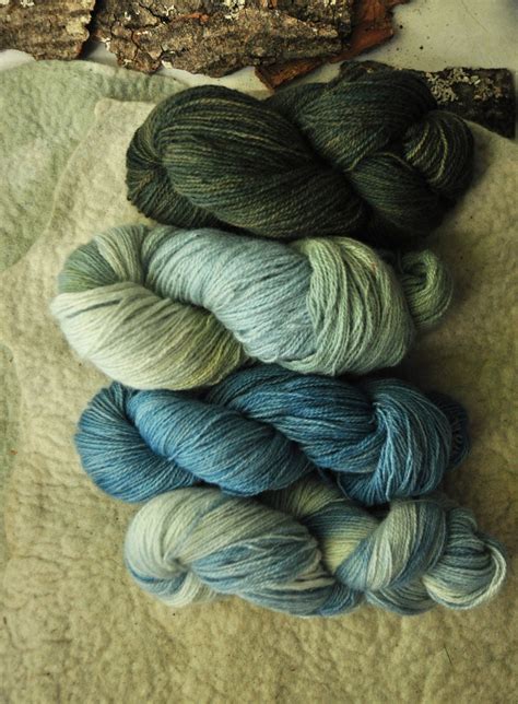 Yarn Surprise Mystery Box Full Of Plant Dyed Mini Skeins Etsy