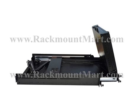 Triple Full HD 17 Inch LCD KVM Rack Console 21 Inch NOVA LCD2U17 3H 01