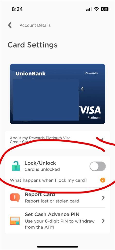 lock card feature using phone r phcreditcards
