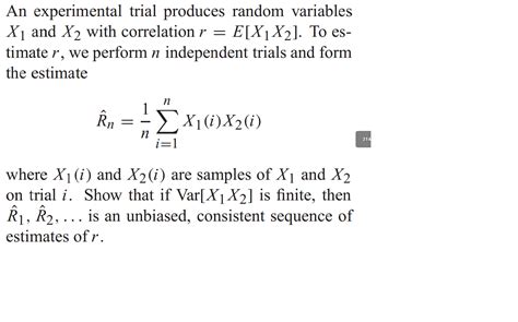 Solved An Experimental Trial Produces Random Variables X1