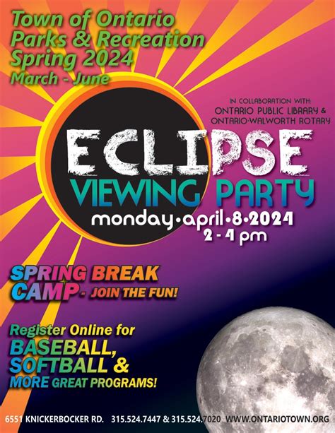 Solar Eclipse At Casey Park Wayne County Tourism Wayne County Ny