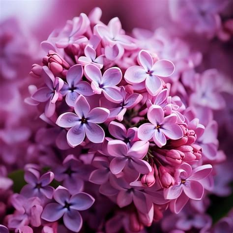 Pink Hydrangeas Smudged Background Bouquet Of Flowers Flowering Flowers