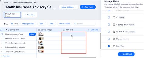 CMS Adding And Setting Up Rich Text Fields Help Center Wix Com