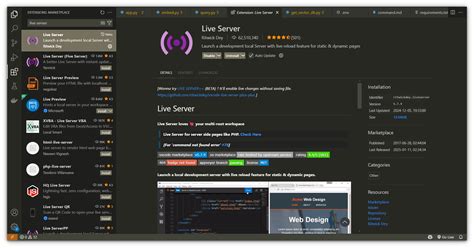 how i run html code in vs code