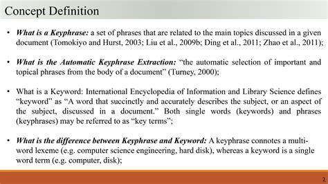 关键短语抽取综述（automatic Keyphrase Extraction A Survey） 知乎
