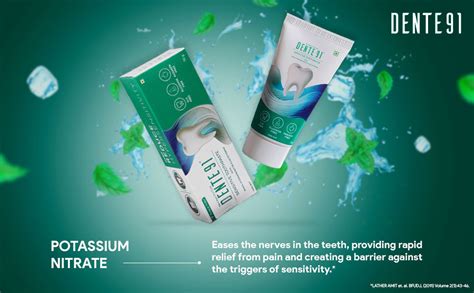 Dente91 Sensitive Toothpaste For Hypersensitivity And Teeth Strengthening